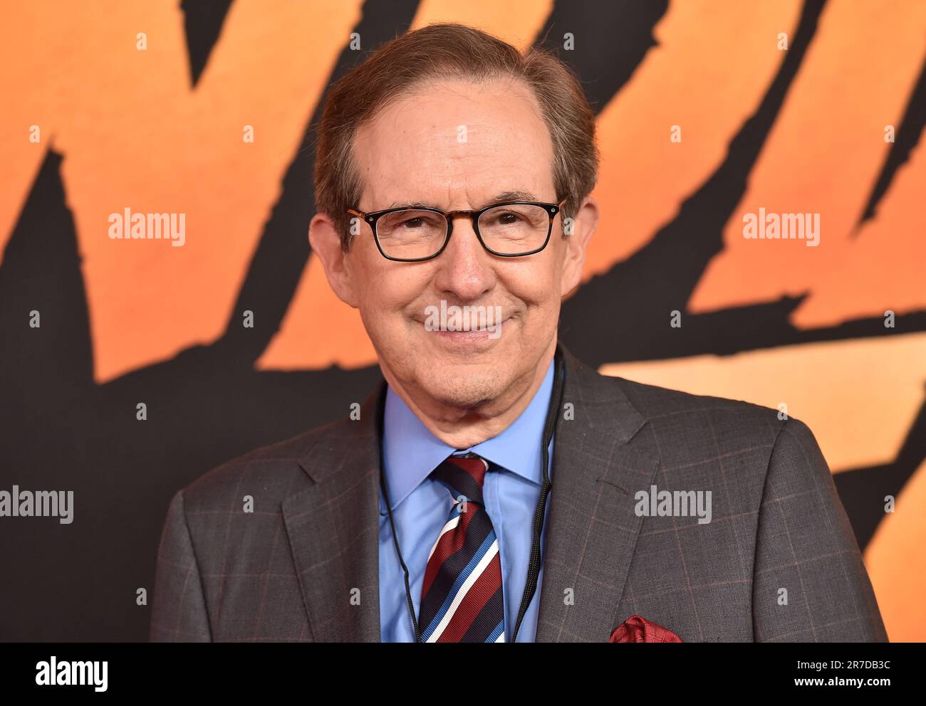 Chris Wallace arriving at Lucasfilm’s’ Indiana Jones and the Dial of ...