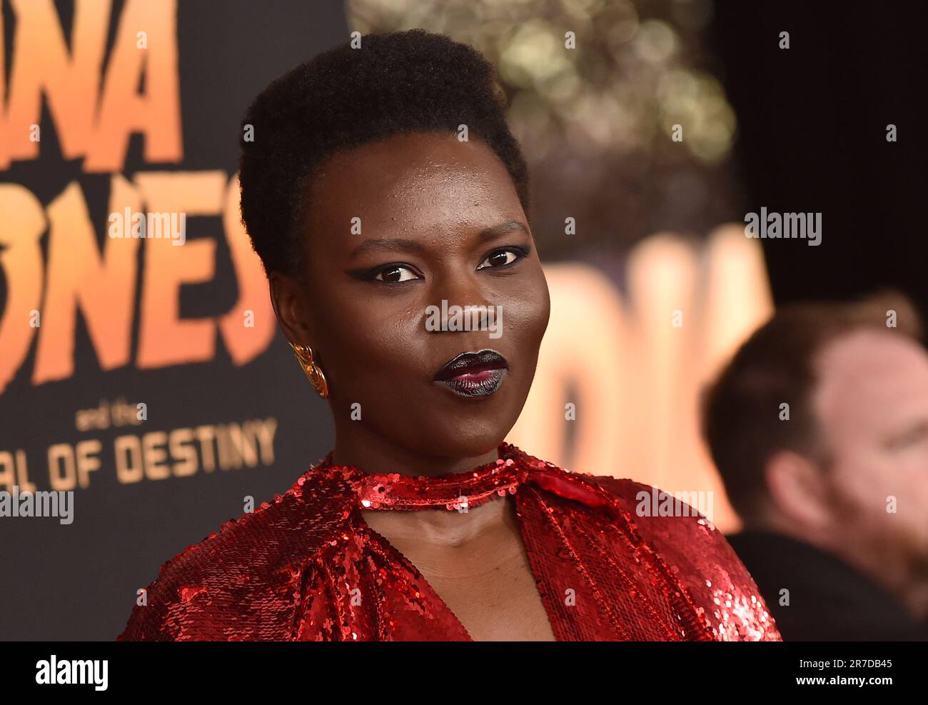 Shaunette Renee Wilson arriving at Lucasfilm’s’ Indiana Jones and the ...