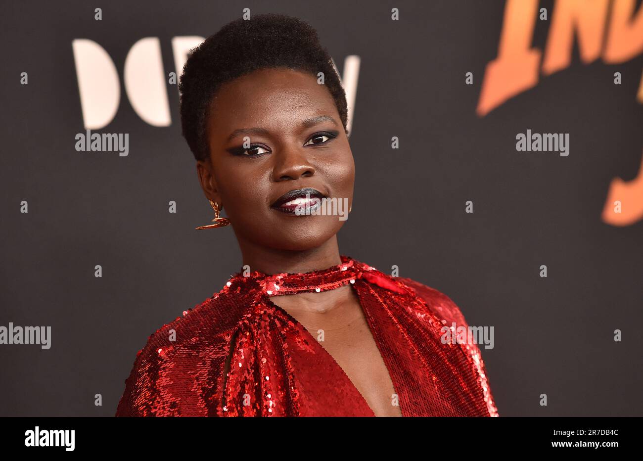 Shaunette Renee Wilson arriving at Lucasfilm’s’ Indiana Jones and the ...