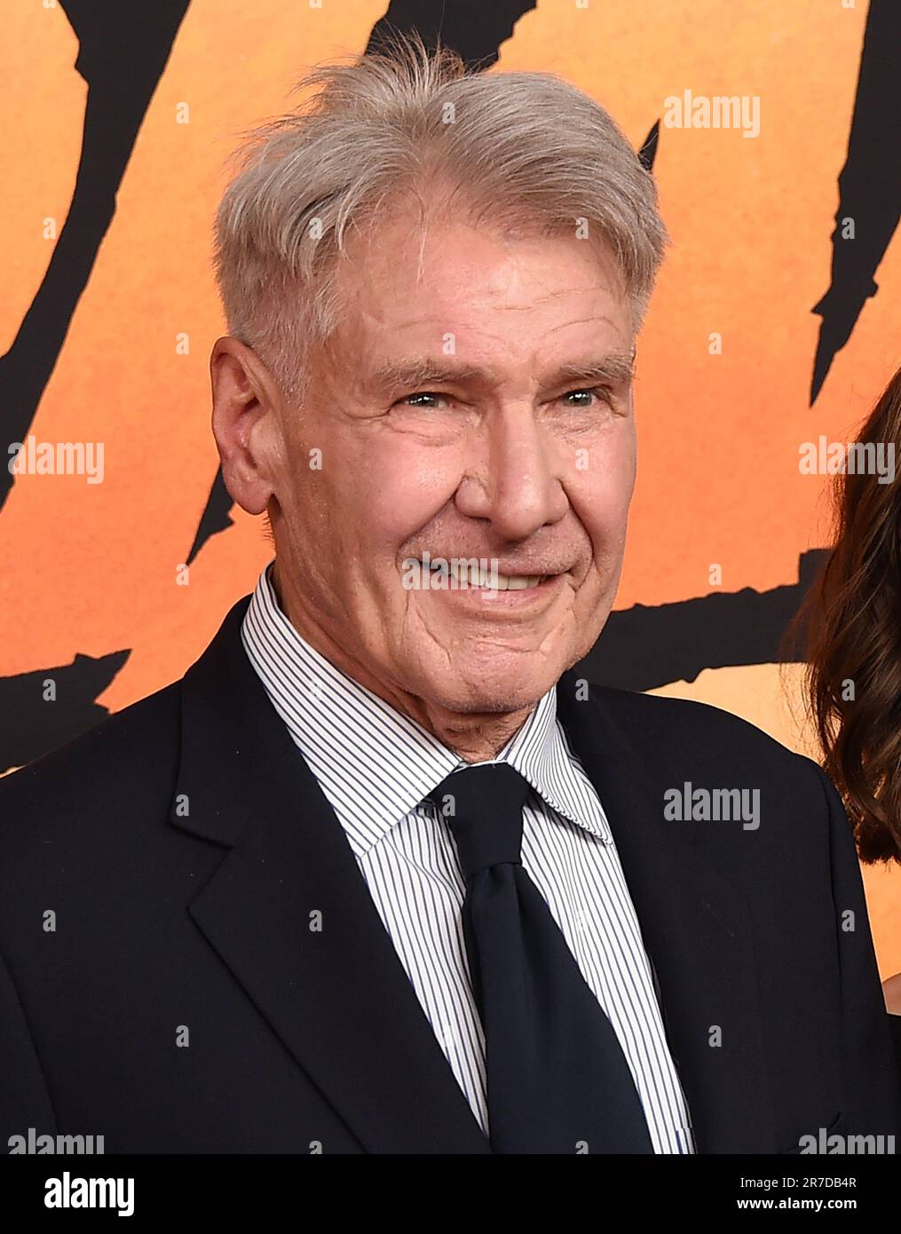 Harrison Ford and Calista Flockhart arriving at Lucasfilm’s’ Indiana ...