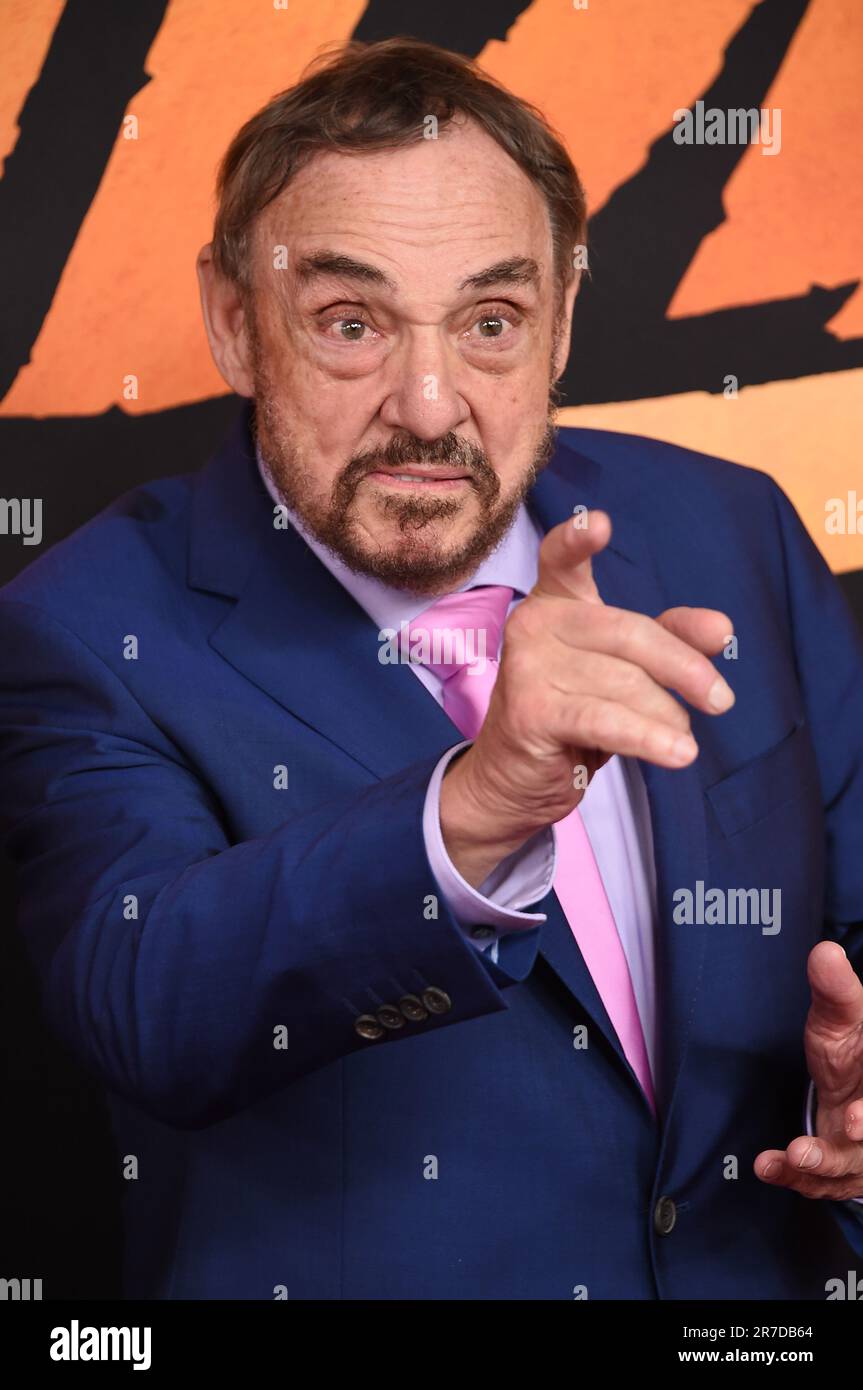 Hollywood, USA. 14th June, 2023. John Rhys-Davies arriving at Lucasfilm ...