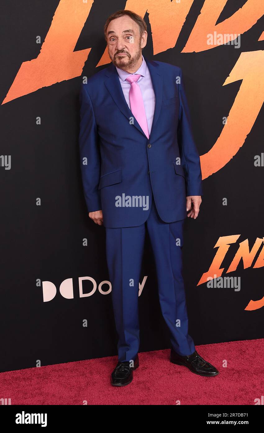 Hollywood, USA. 14th June, 2023. John Rhys-Davies arriving at Lucasfilm ...