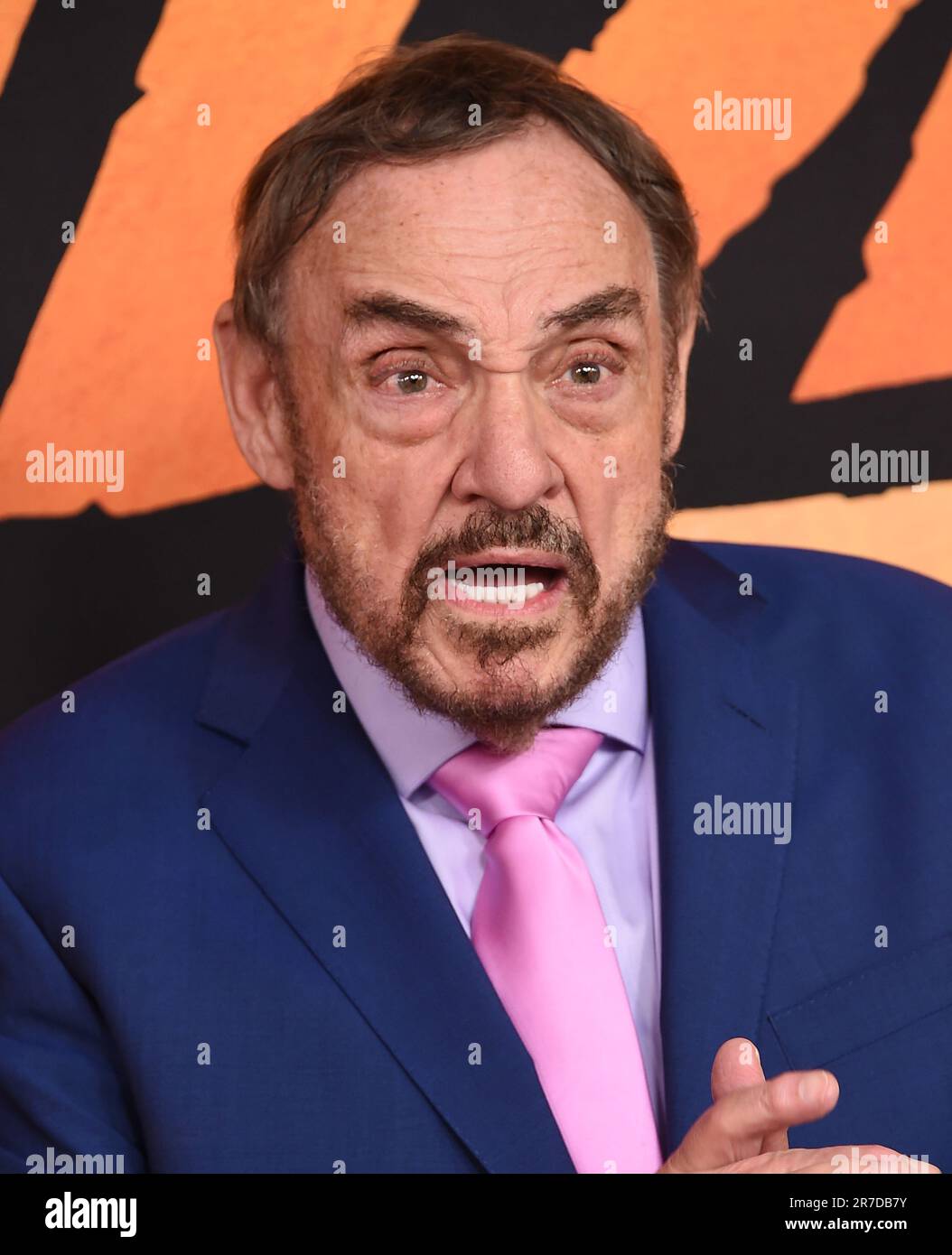Hollywood, USA. 14th June, 2023. John Rhys-Davies arriving at Lucasfilm ...