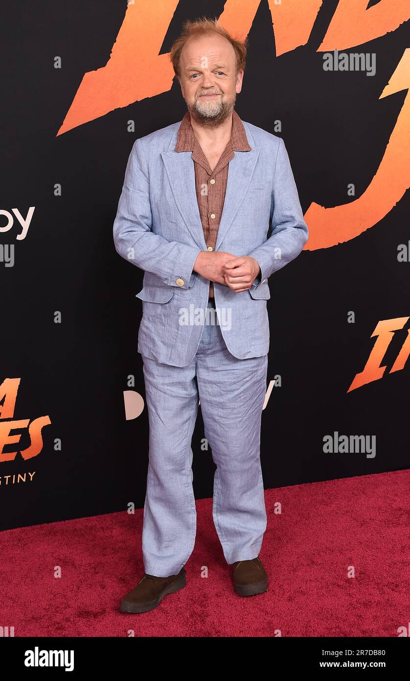 Hollywood, USA. 14th June, 2023. Toby Jones arriving at Lucasfilm's ...