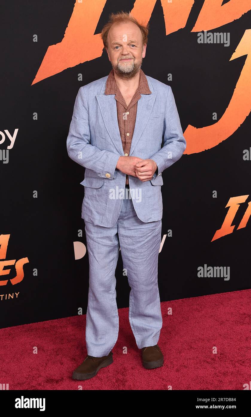 Hollywood, USA. 14th June, 2023. Toby Jones arriving at Lucasfilm's ...