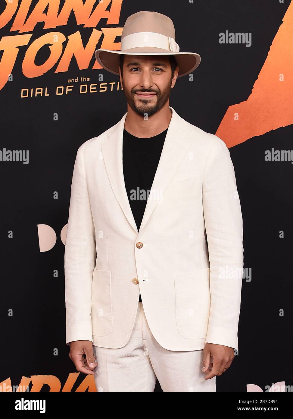 Hollywood, USA. 14th June, 2023. Alaa Safi arriving at Lucasfilm's' Indiana Jones and the Dial ...