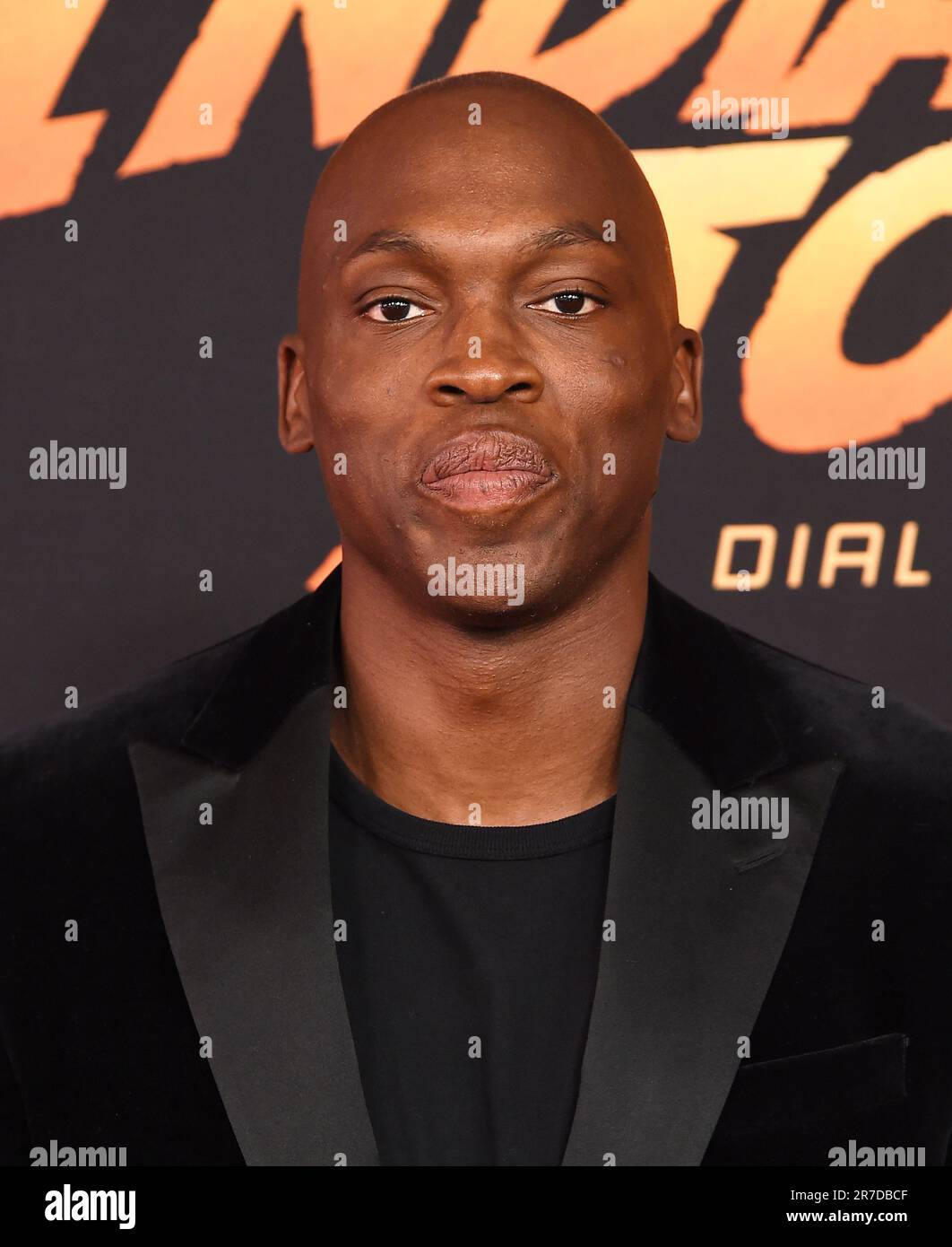 Hollywood, USA. 14th June, 2023. Moe Jeudy-Lamour arriving at Lucasfilm ...