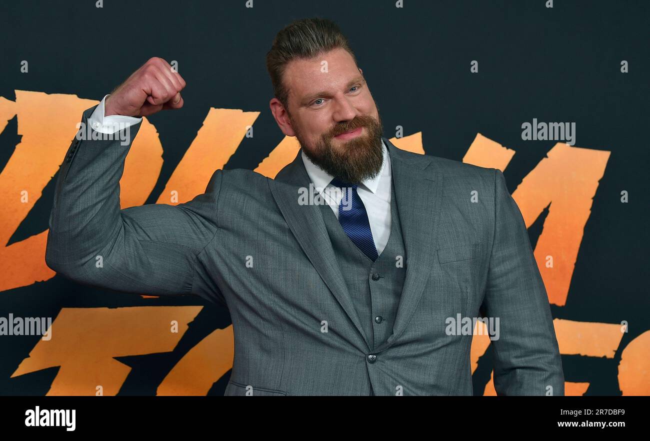 Olivier Richters arrives at the premiere of "Indiana Jones and the Dial ...