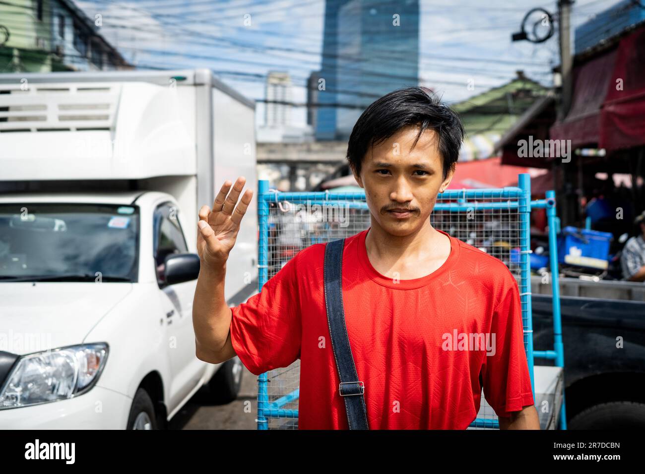 Migrant burmese myanmar worker in hi-res stock photography and images ...