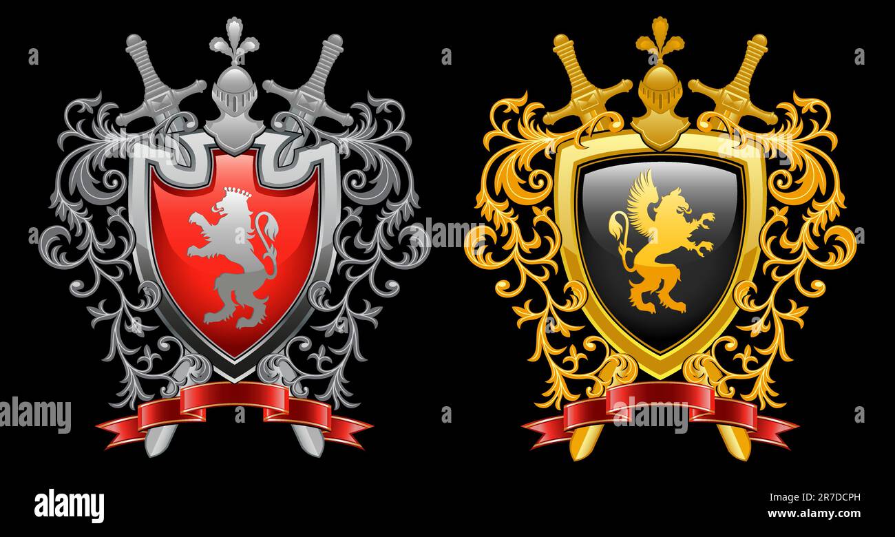 ?oat of arms. Vector illustration Stock Vector Image & Art - Alamy