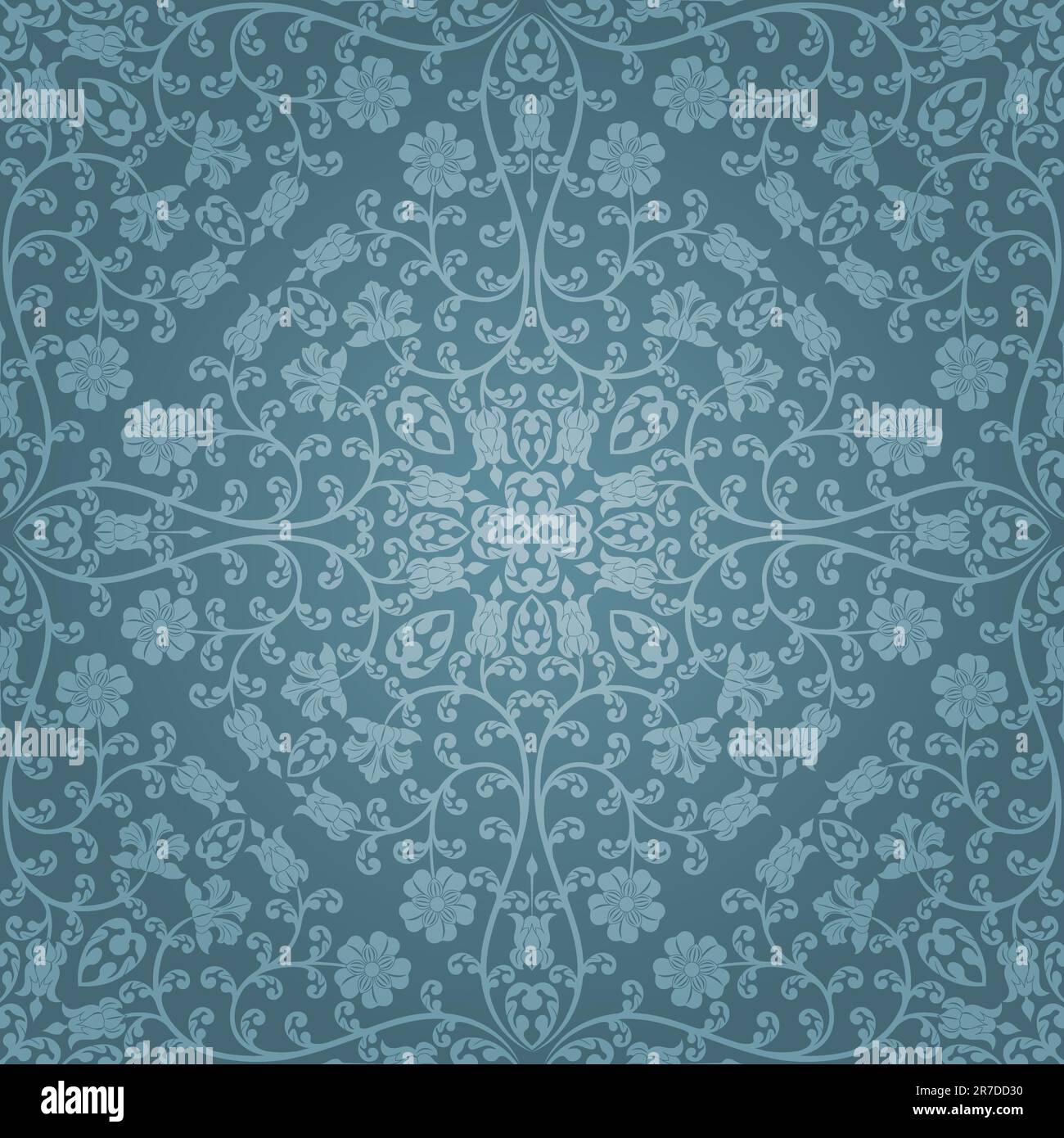 Seamless floral pattern. Vector illustration Stock Vector Image & Art ...