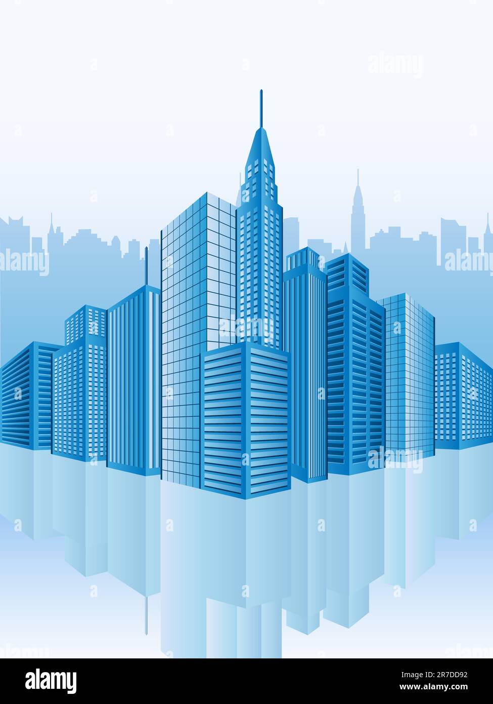 Image of office buildings. Vector illustration Stock Vector Image & Art - Alamy