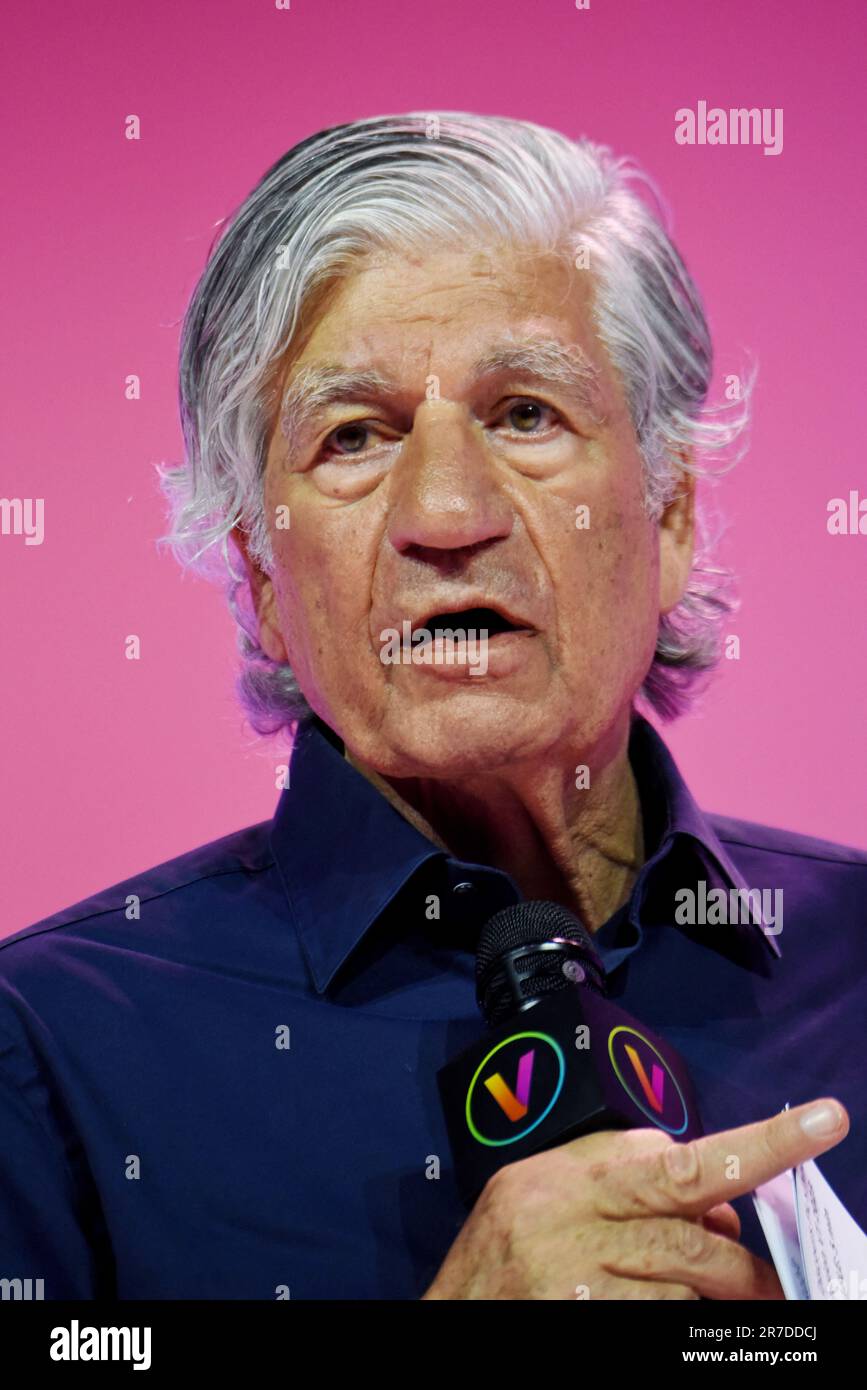 Paris, France. 14th June, 2023. Publicis Groupe Chairman Maurice Levy ...