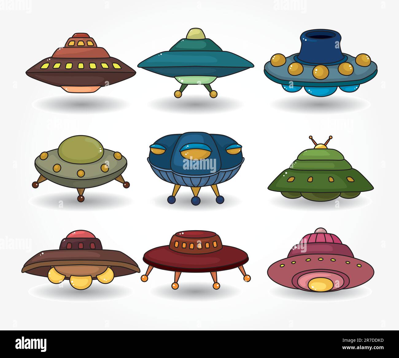 Spaceship clipart Cut Out Stock Images & Pictures - Alamy