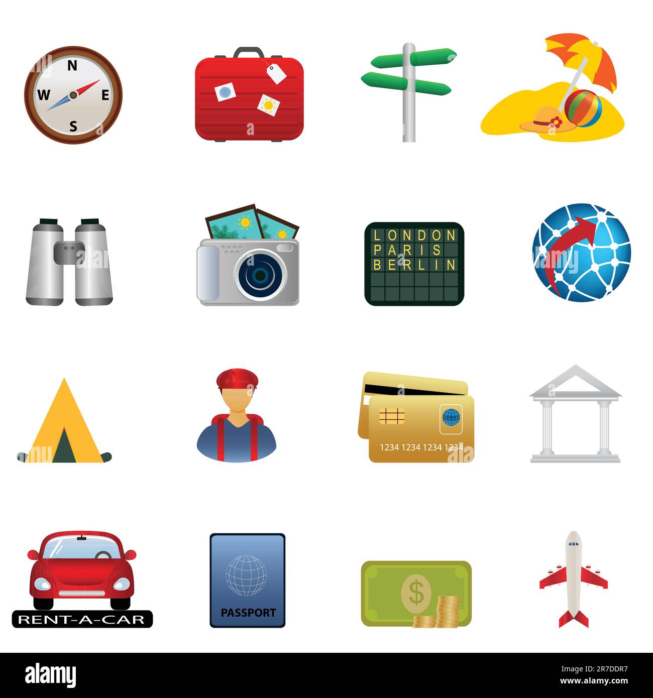 Camera related icon set Stock Vector Images - Alamy