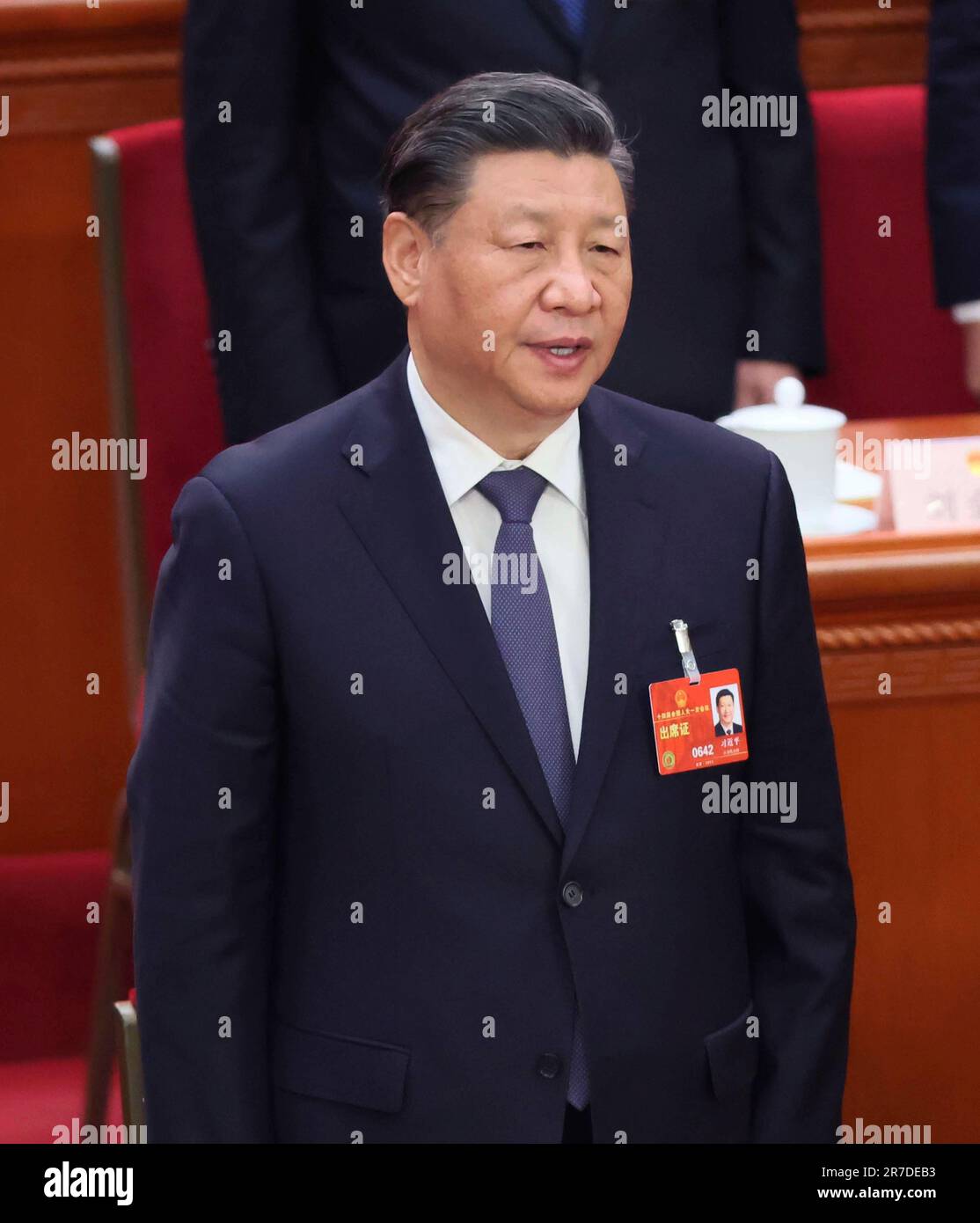 FILE: Chinese President Xi Jinping attends the National People's ...