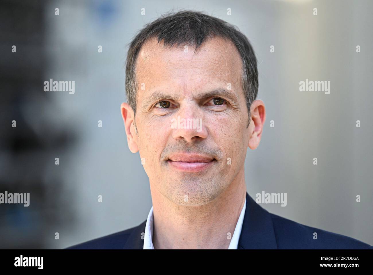 Paris, France. 14th June, 2023. Loic Voisin CEO of HysetCo at the ...