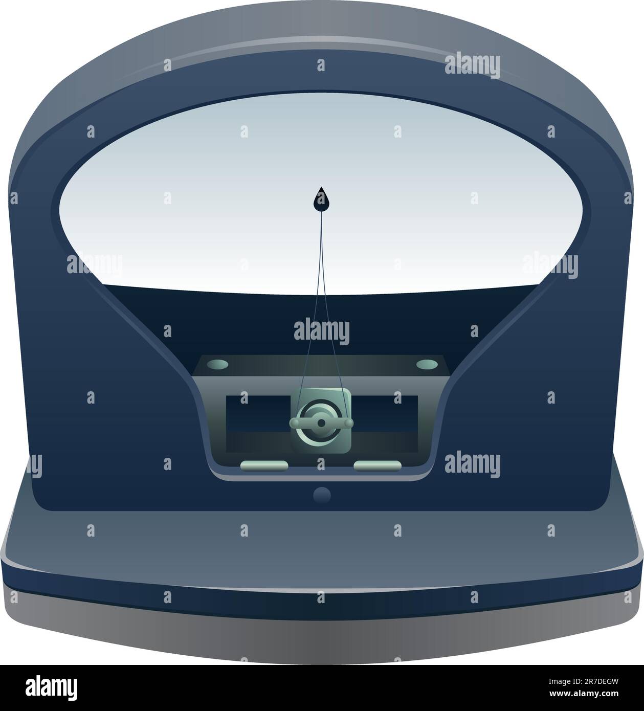 photorealistic vector illustration of a galvanometer Stock Vector Image ...