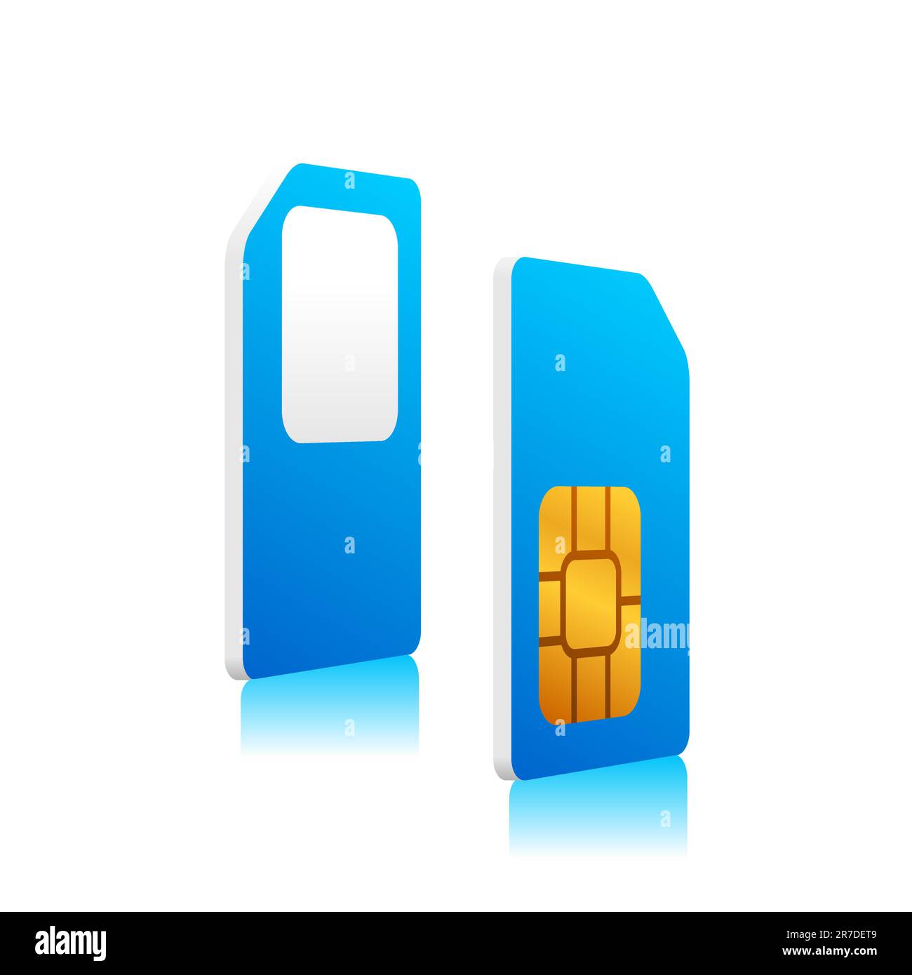 Mobile sim Stock Vector Images - Alamy