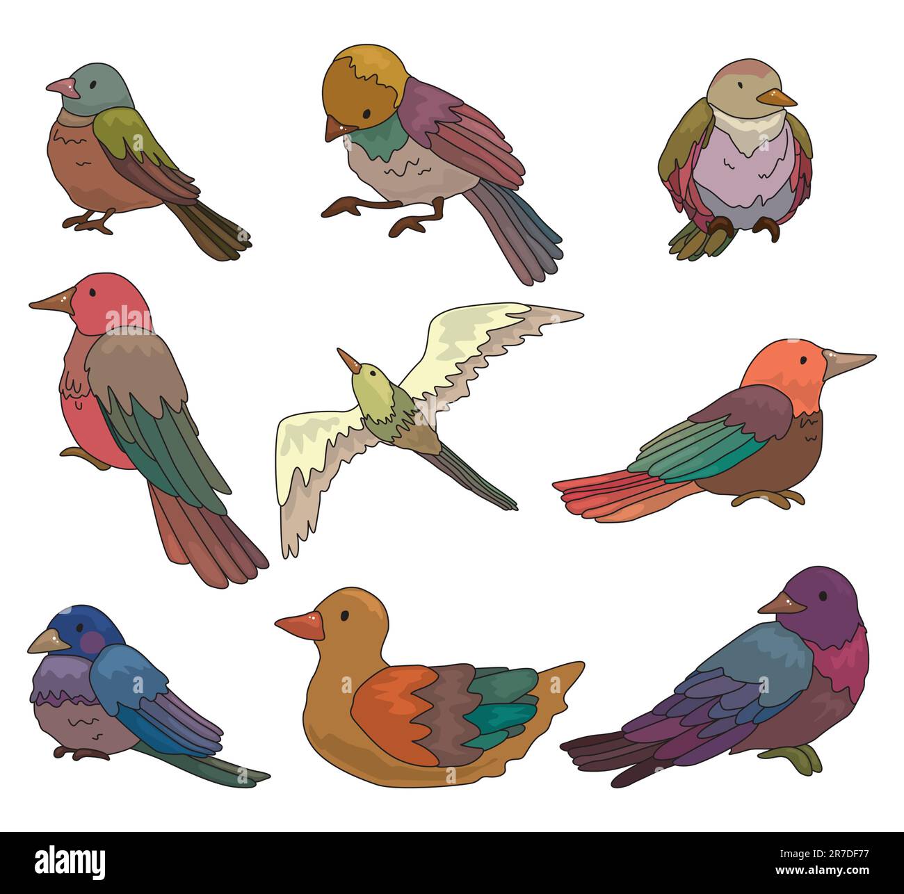 cartoon bird icon Stock Vector Image & Art - Alamy