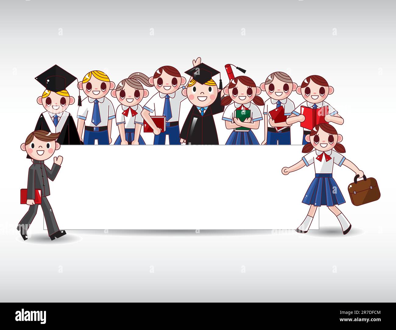 cartoon student card Stock Vector Image & Art - Alamy