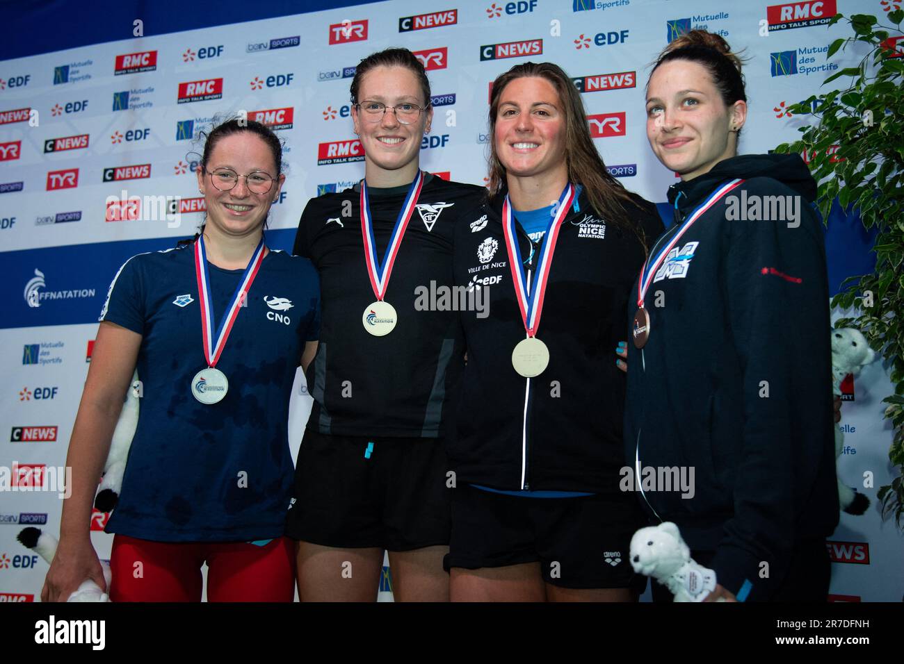 Justine Delmas, Florine Gaspard, Charlotte Bonnet and Lucie Vasquez ...
