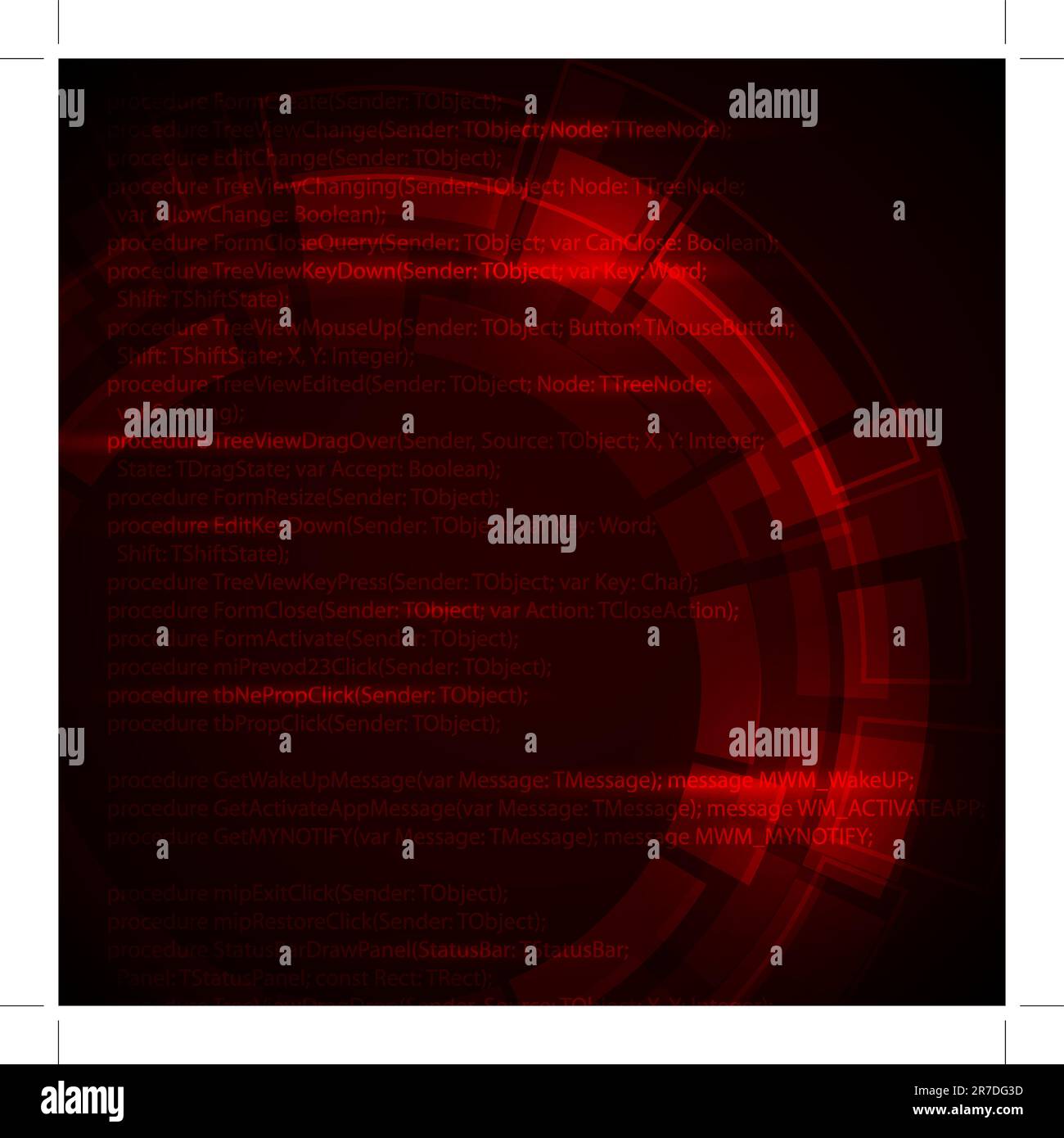 Dark red concept technical hi-res stock photography and images - Alamy
