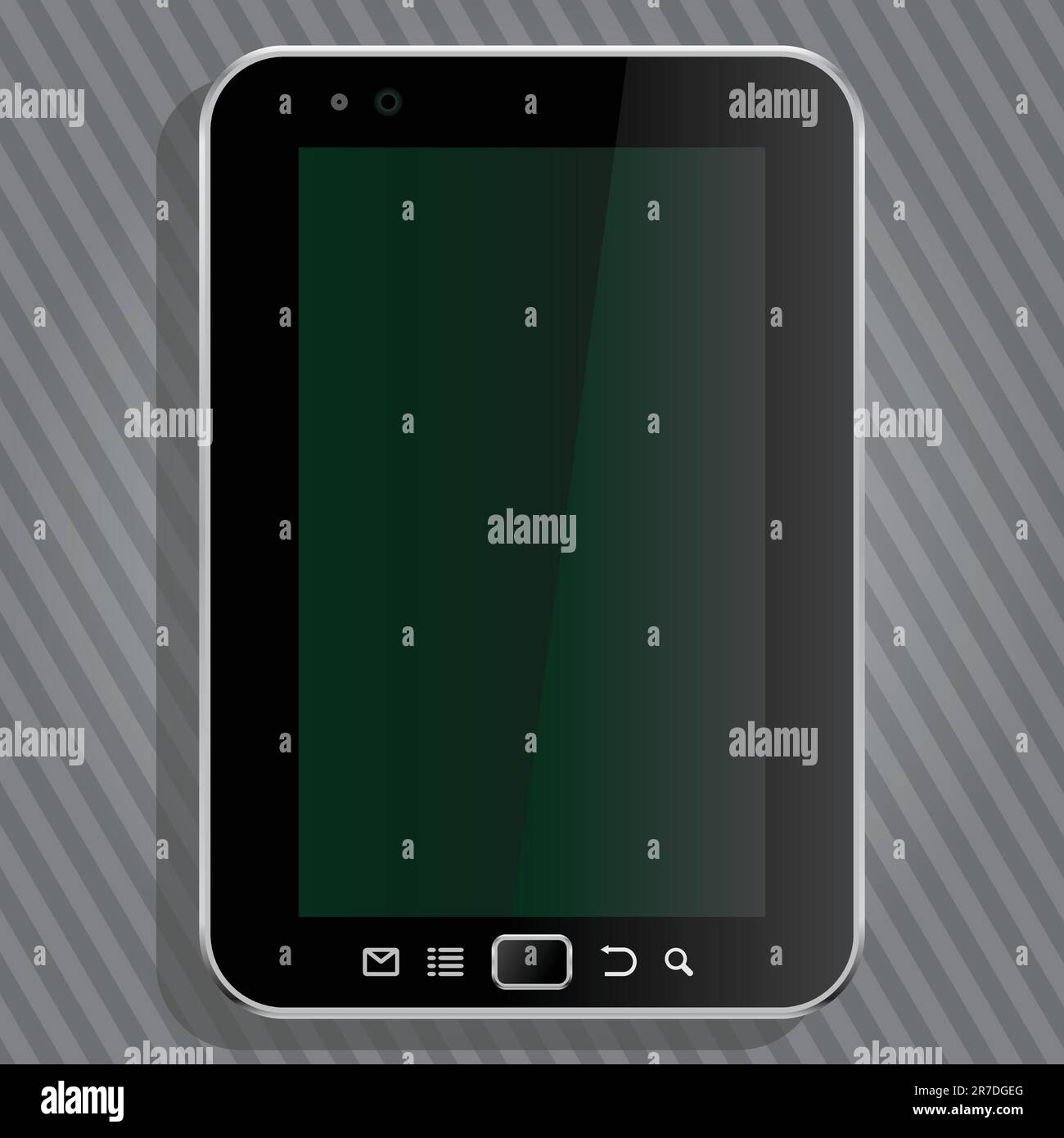 Business laptop tablet document Stock Vector Images - Alamy