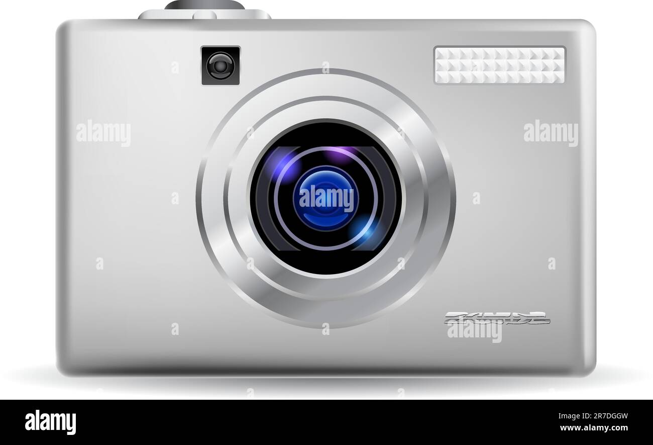 Camera on hand Stock Vector Images - Alamy