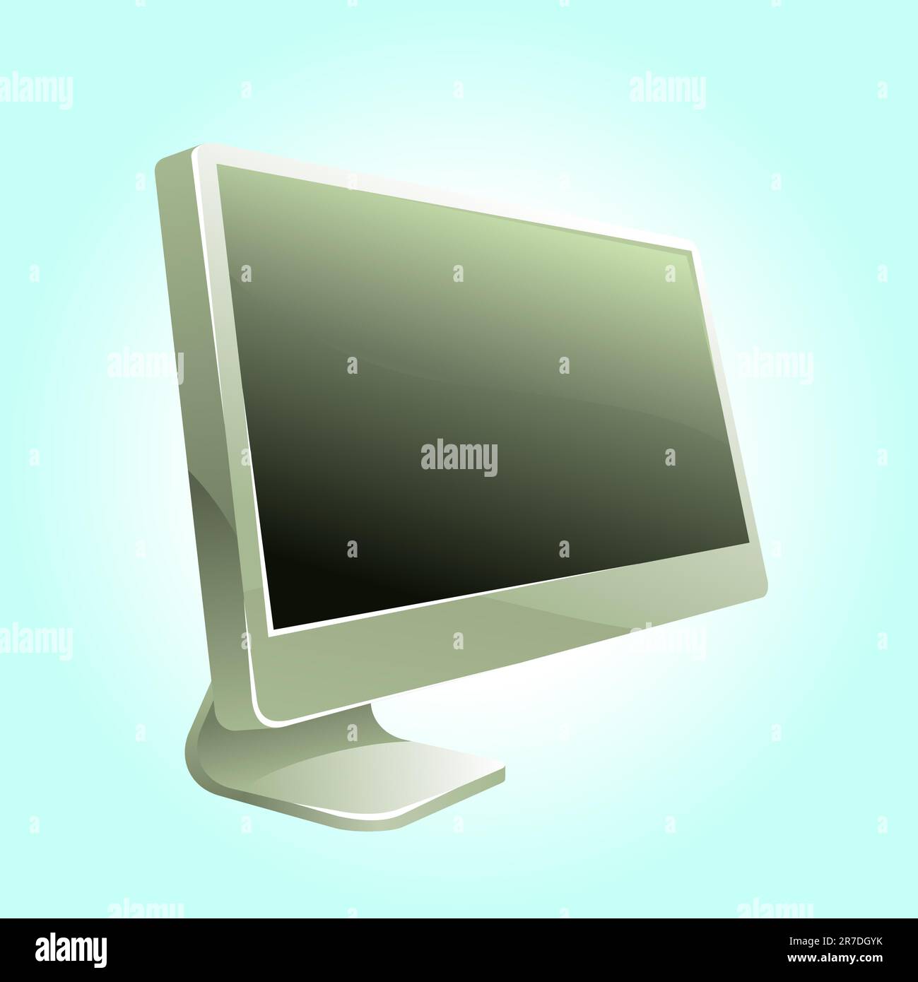 Flatscreen Stock Vector Images - Alamy