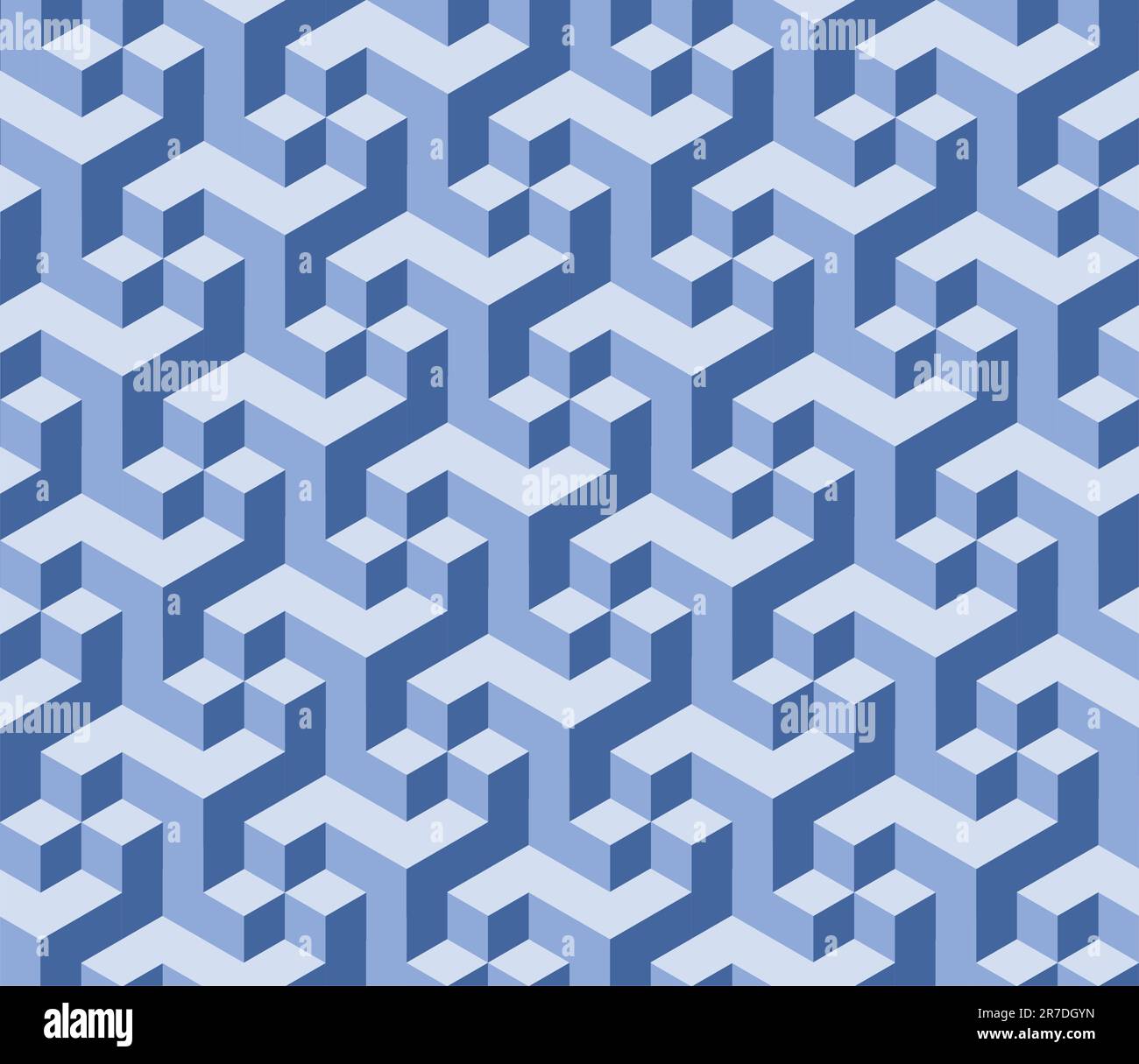 Vector art blue Background. Abstract cubes art background 3d Stock ...