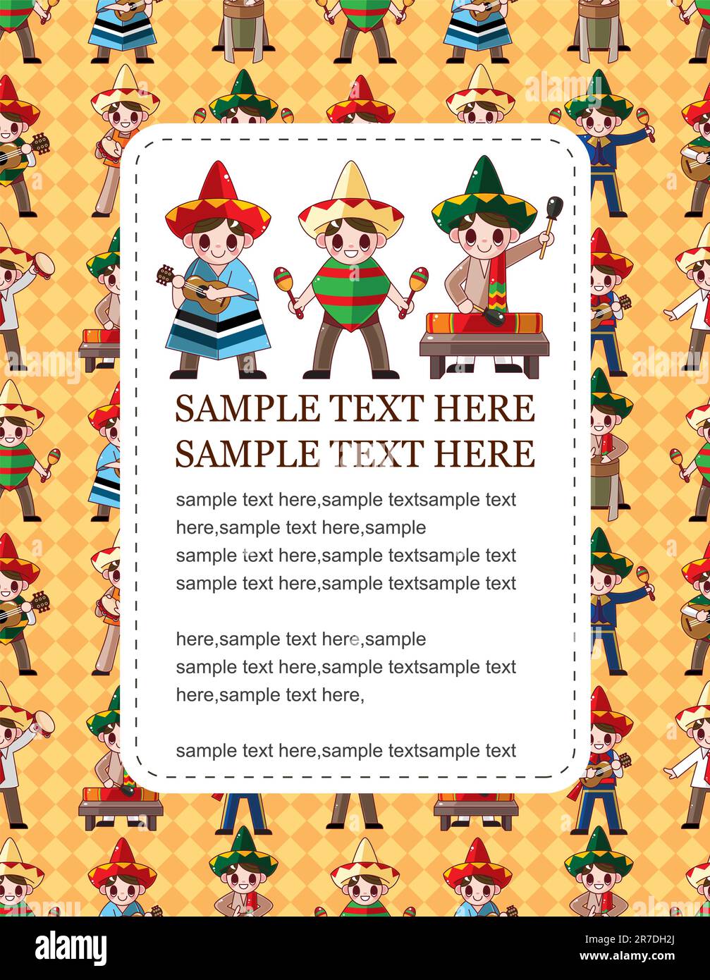 Mexican boys Stock Vector Images - Alamy