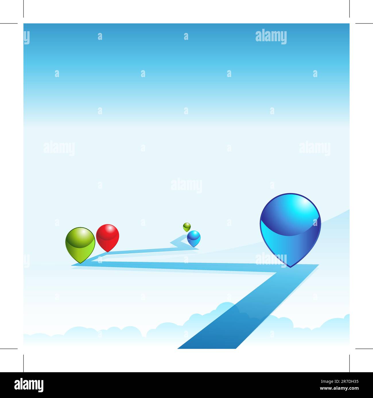 Road slide Cut Out Stock Images & Pictures - Alamy