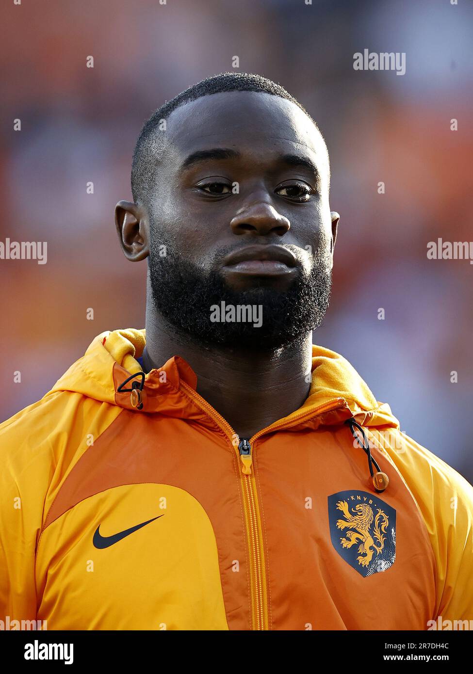 ROTTERDAM - 14/06/2023, ROTTERDAM - Lutsharel Geertruida of Holland ...