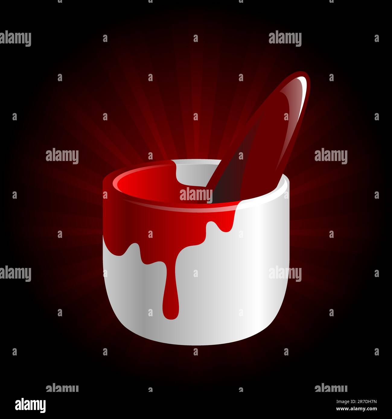 Illustration paint hi-res stock photography and images - Alamy