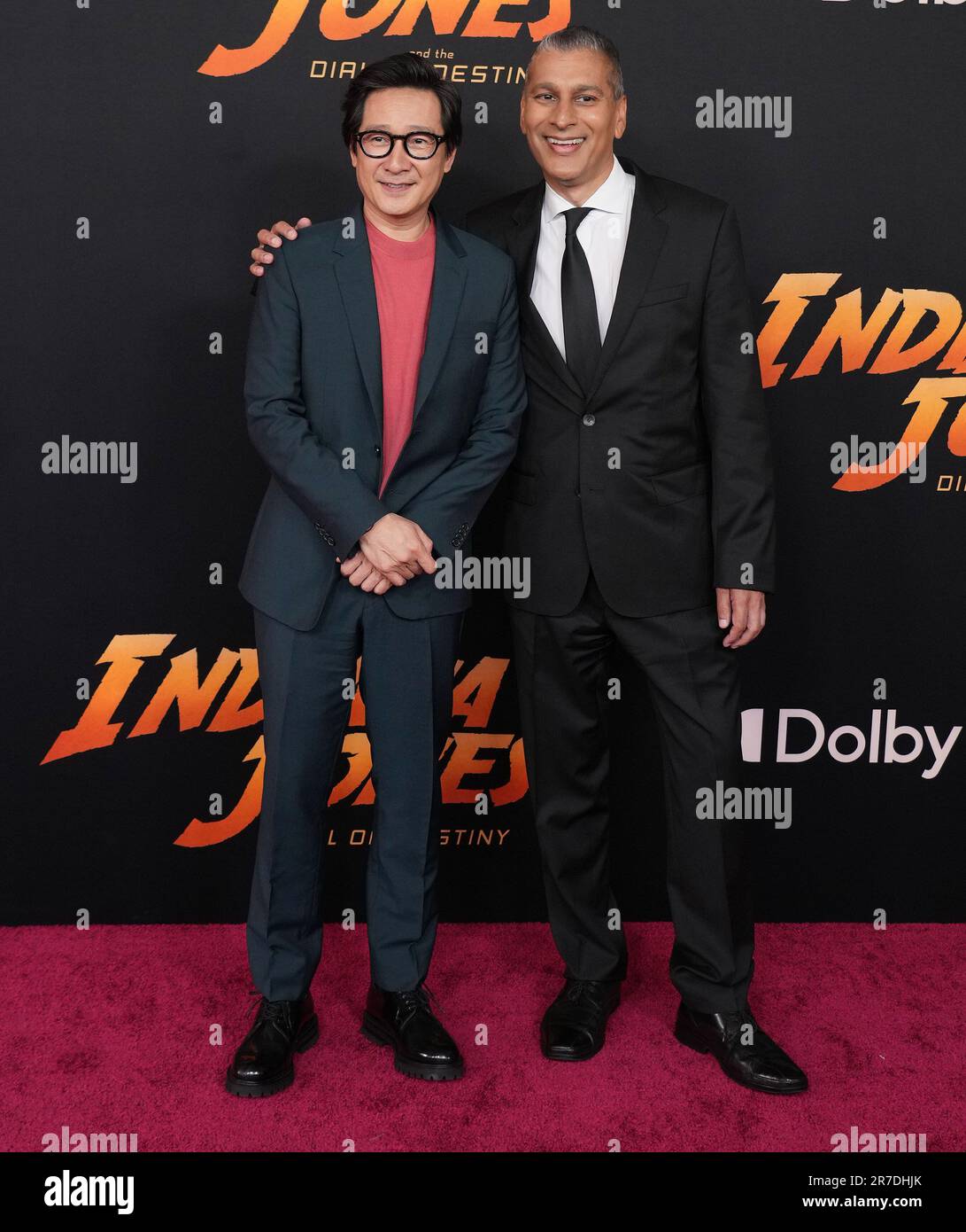 Los Angeles, USA. 14th June, 2023. (L-R) Ke Huy Quan and Raj Singh at ...
