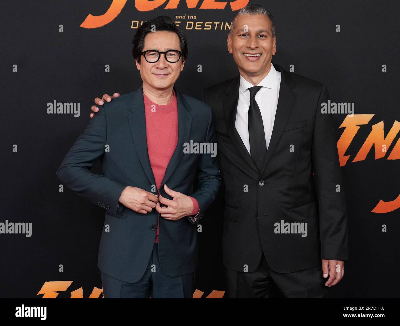 Los Angeles, USA. 14th June, 2023. (L-R) Ke Huy Quan and Raj Singh at ...