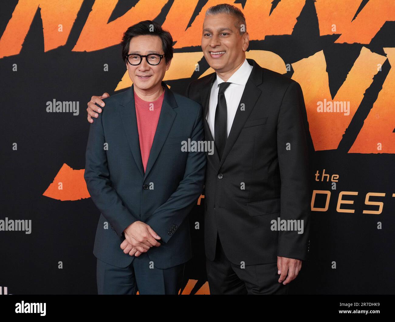 Los Angeles, USA. 14th June, 2023. (L-R) Ke Huy Quan and Raj Singh at ...