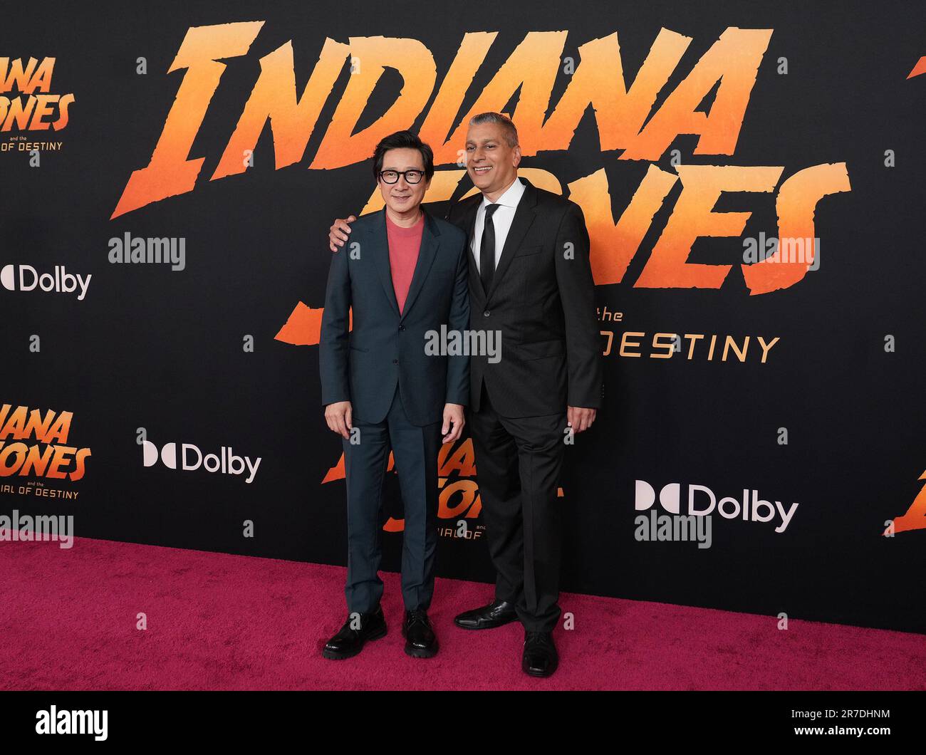 Los Angeles, USA. 14th June, 2023. (L-R) Ke Huy Quan and Raj Singh at ...
