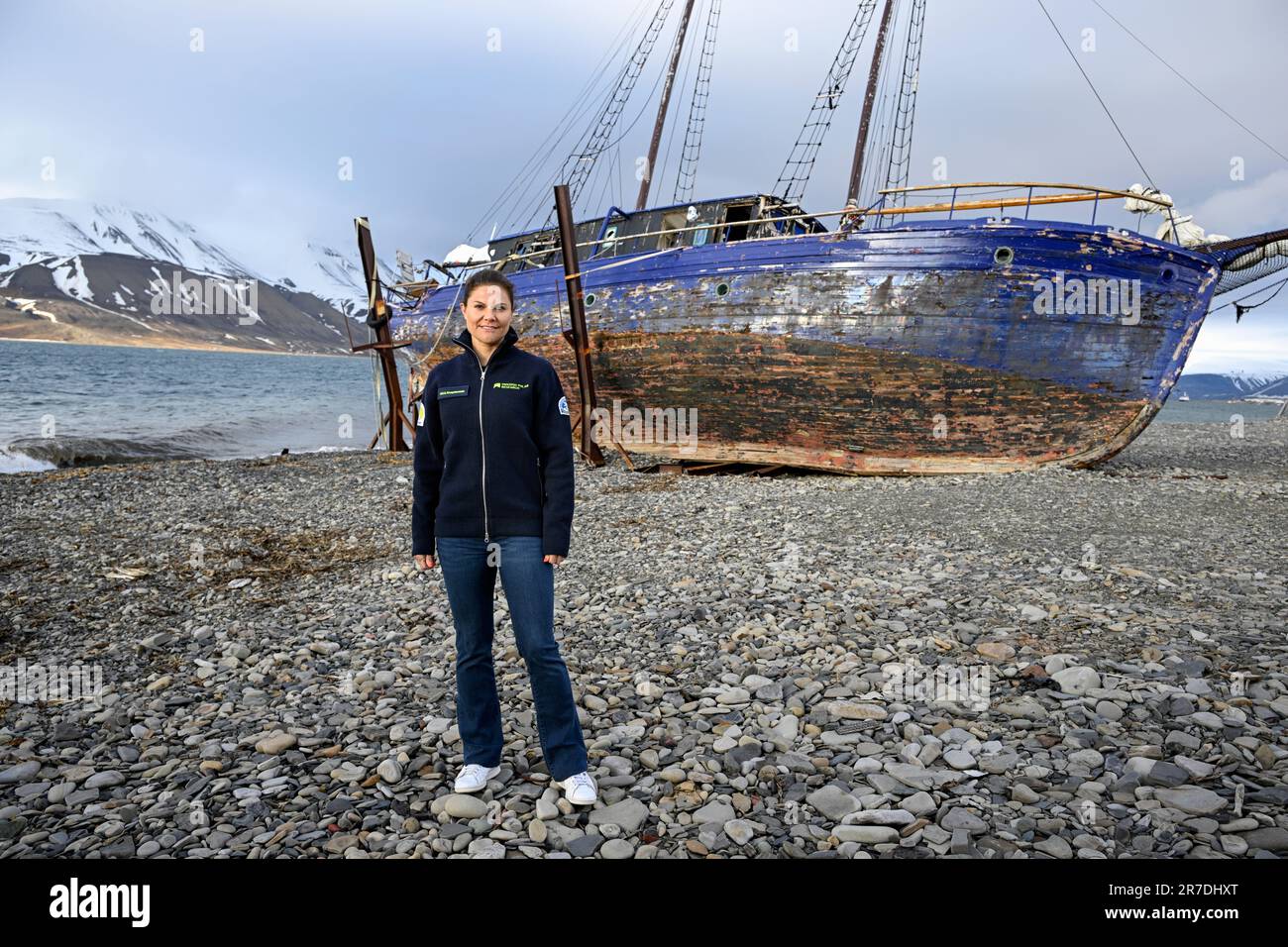 Crown Princess Victoria visits Svalbard in connection with the ...