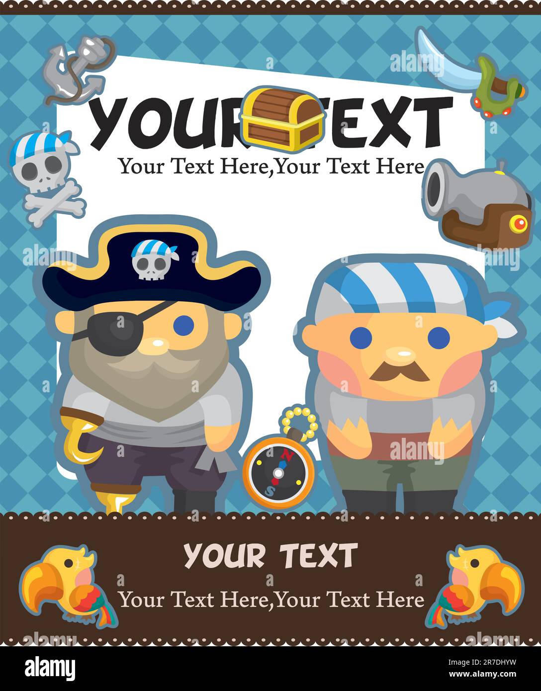 Man sea card Stock Vector Images - Alamy