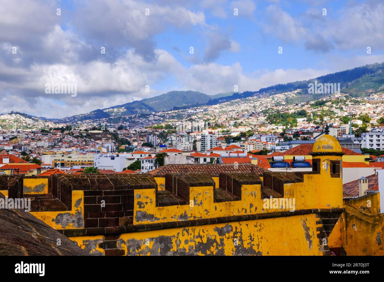 Santiago fort, Sao Tiago fort, in Funchal, Madeira Island, Portugal ...