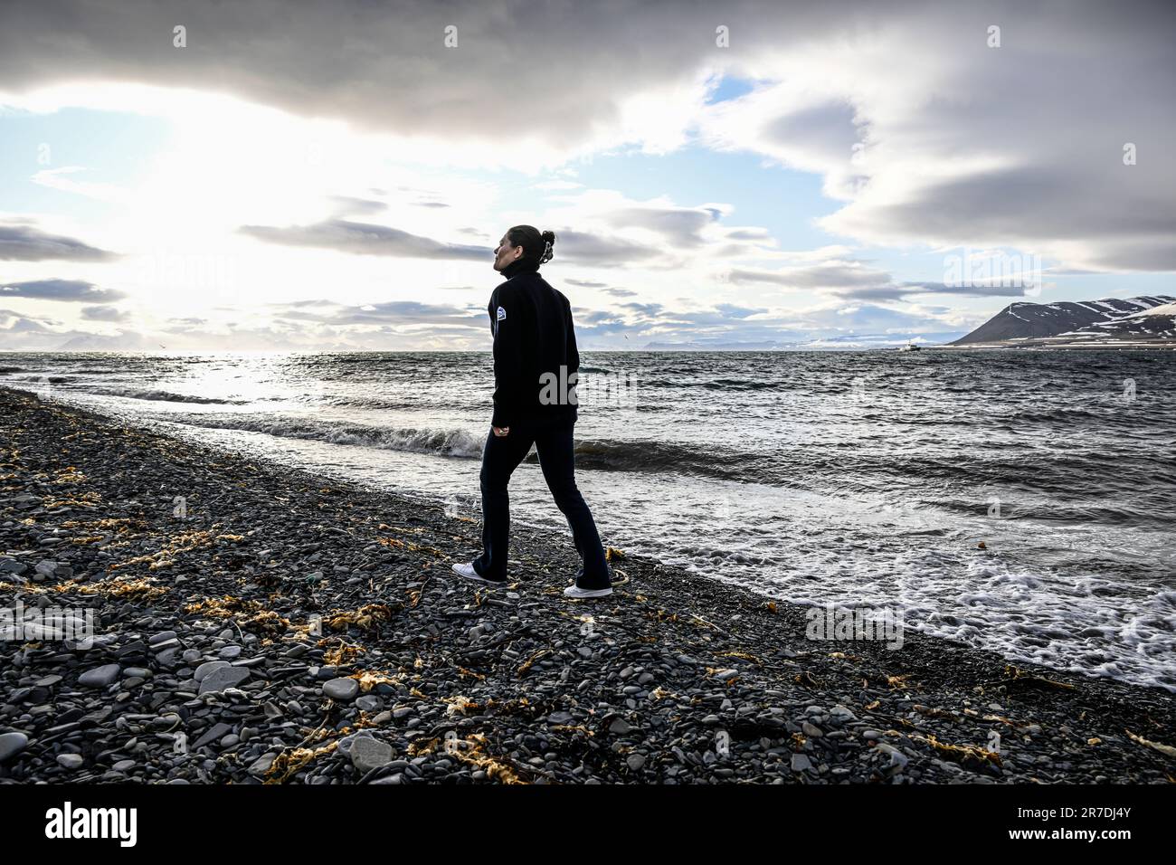 Crown Princess Victoria visits Svalbard in connection with the ...