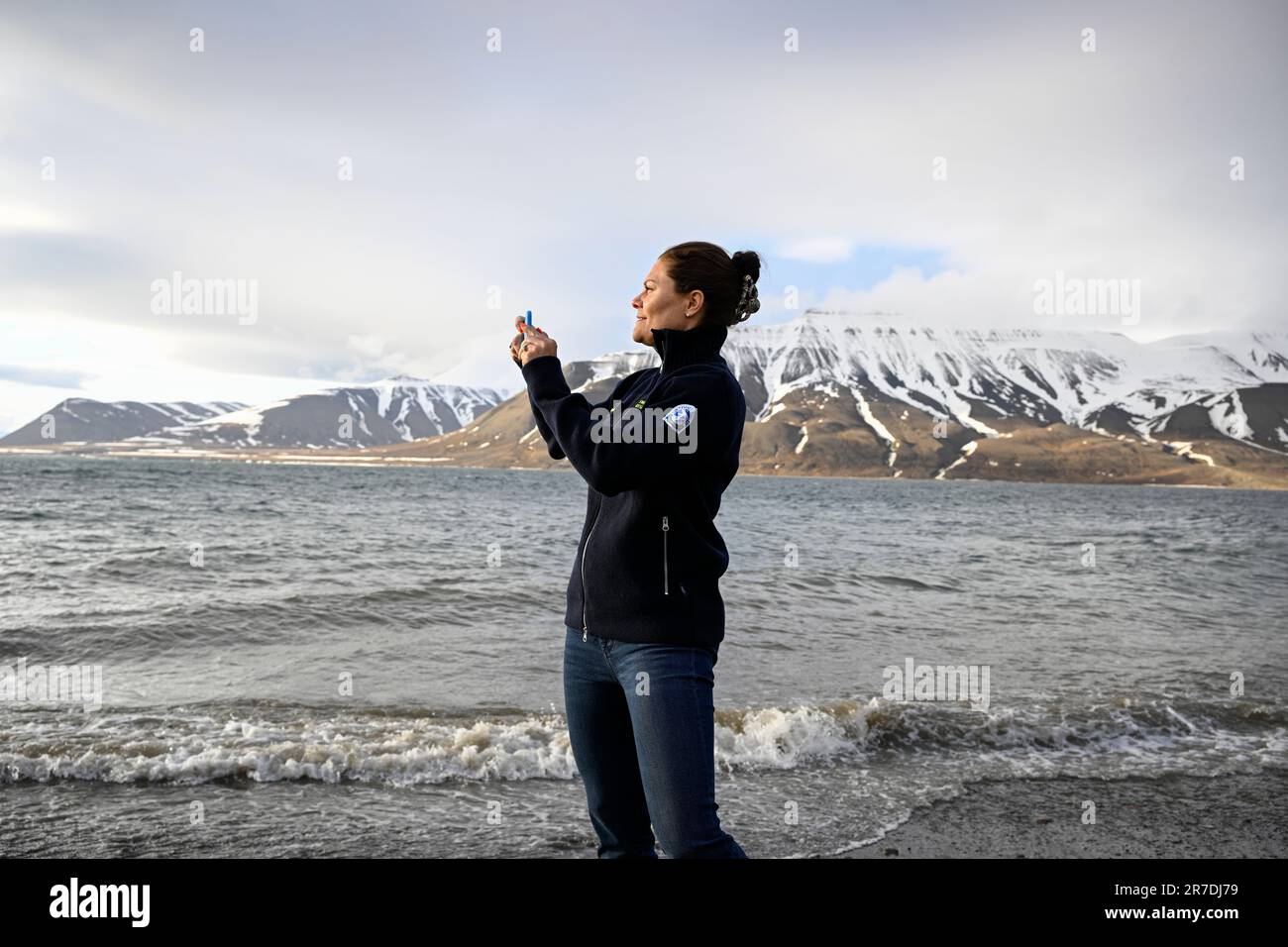 Crown Princess Victoria visits Svalbard in connection with the ...