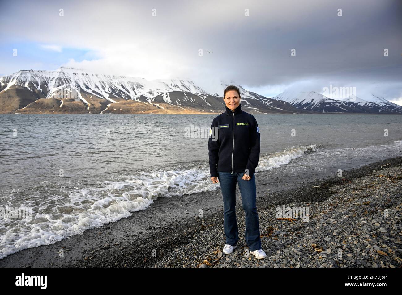 Crown Princess Victoria visits Svalbard in connection with the ...