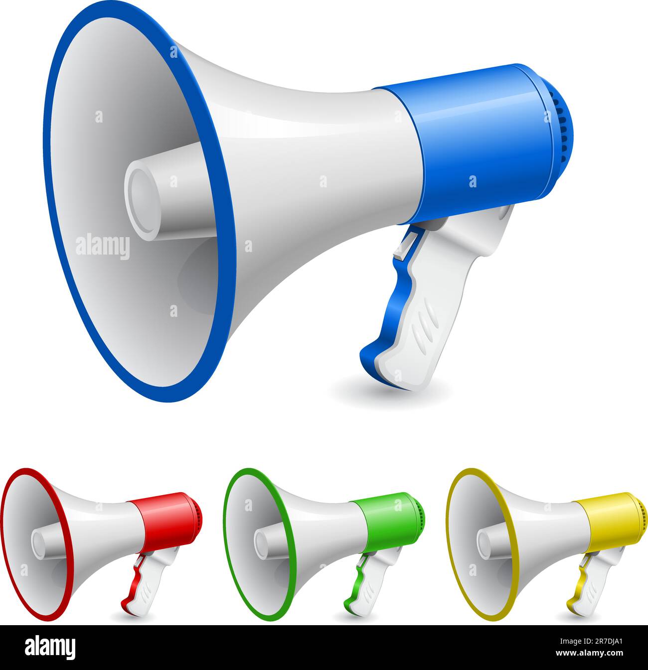 Communication loudspeaker concept Cut Out Stock Images & Pictures - Alamy