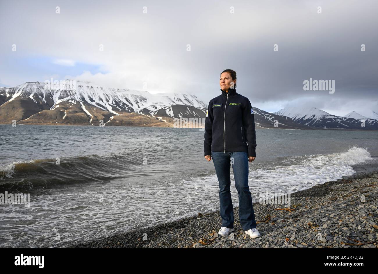 Crown Princess Victoria visits Svalbard in connection with the ...