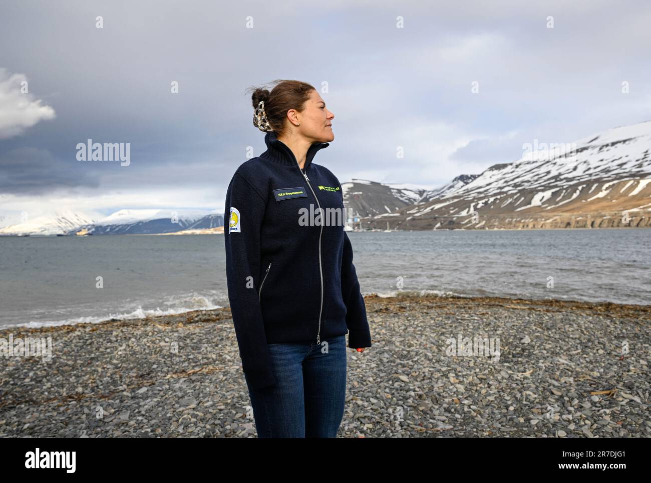 Crown Princess Victoria visits Svalbard in connection with the ...