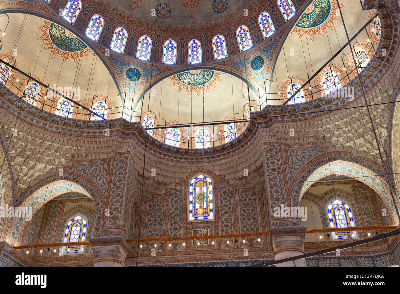 Semidomes of Sultanahmet Mosque aka Blue Mosque. Istanbul Turkiye - 5. ...