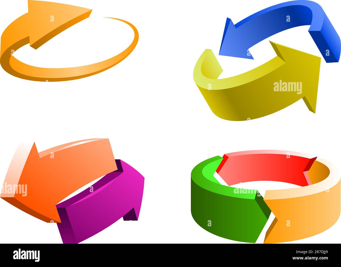 Purple arrows Stock Vector Images - Alamy